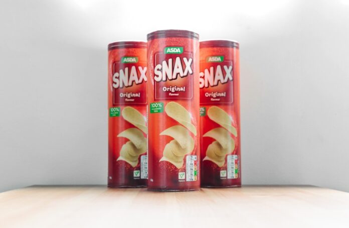 Asda unveils fully recyclable crisp tube | Packaging Scotland