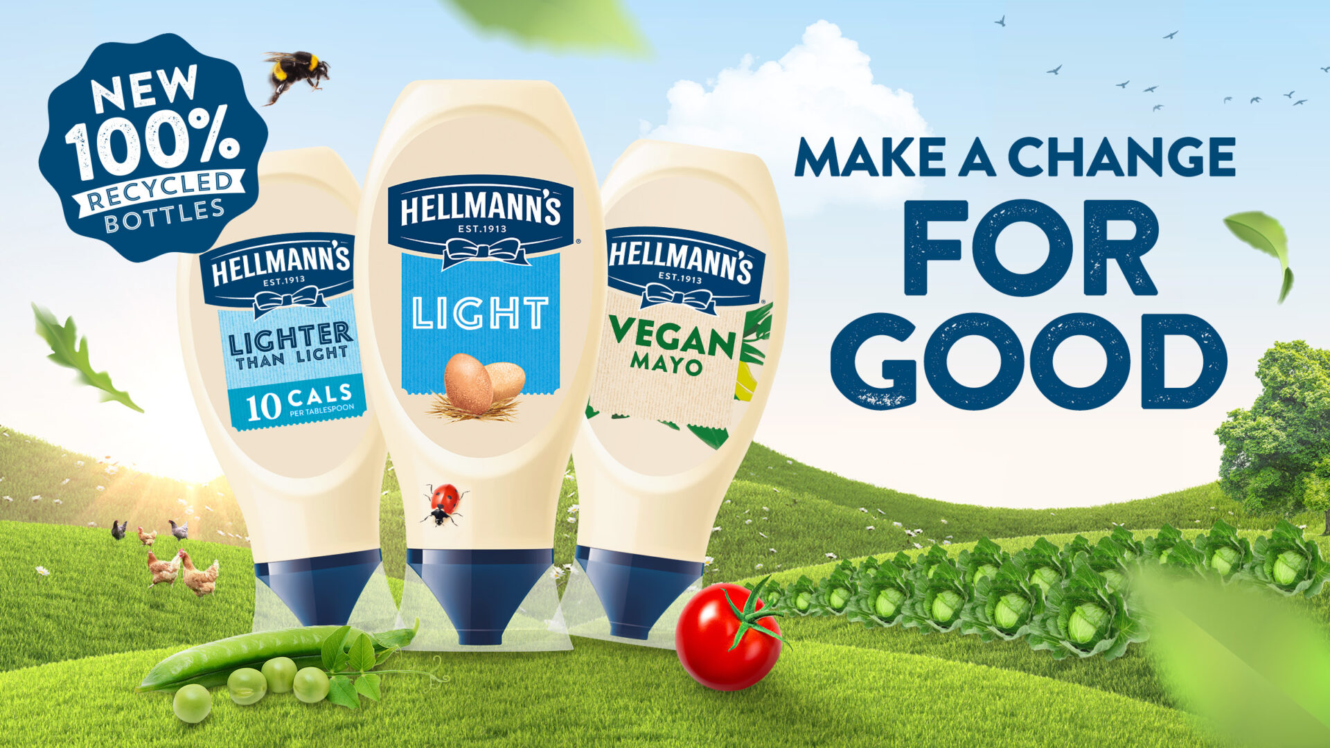 Hellmann's confirms switch to 100% post-consumer recycled plastic ...