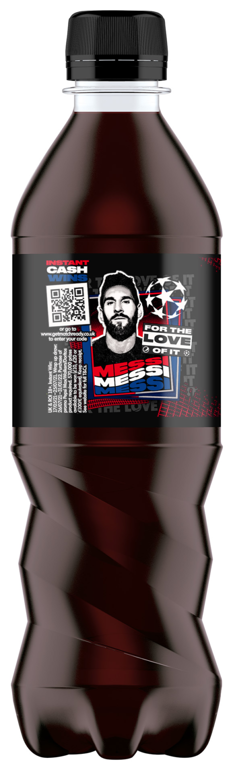 Pepsi Max packs to celebrate Champions League | Packaging Scotland
