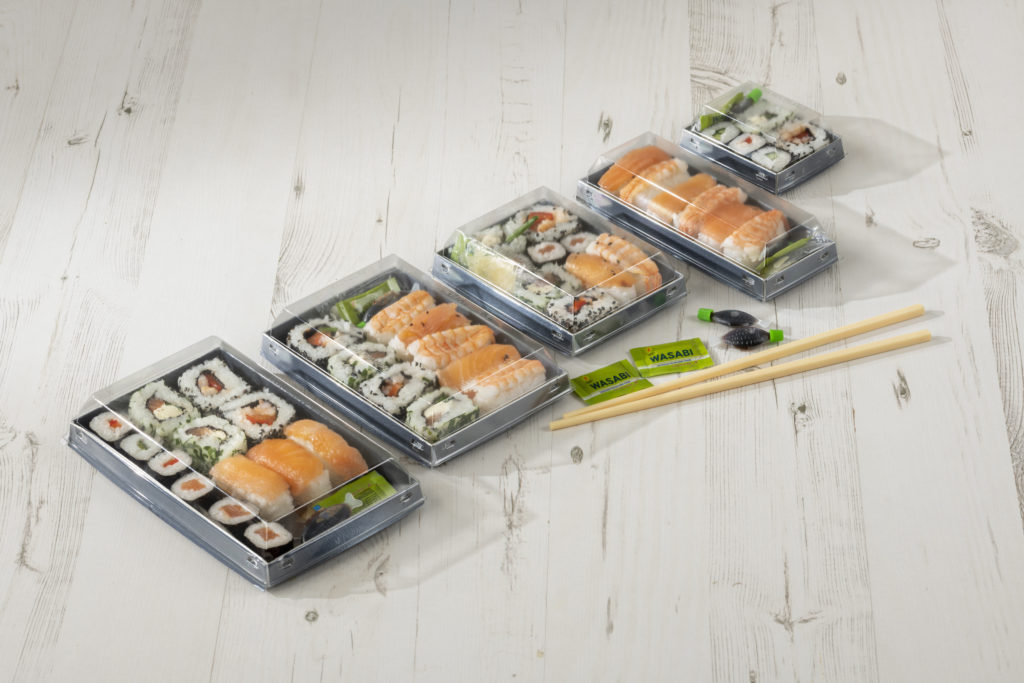 Sharpak showcases new premium-look sushi pack | Packaging Scotland