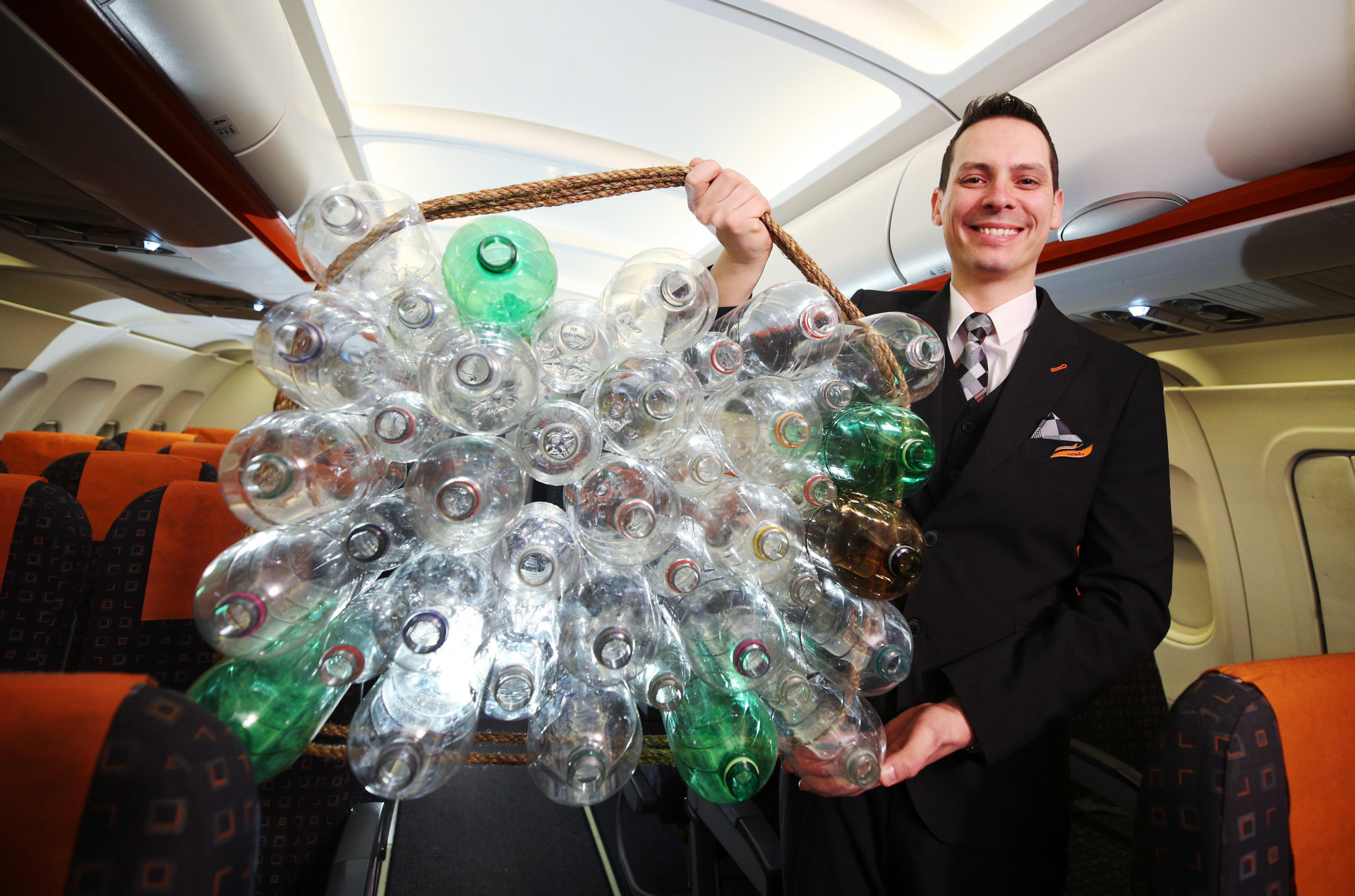 easyJet uniform made from recycled plastic bottles scoops major award ...