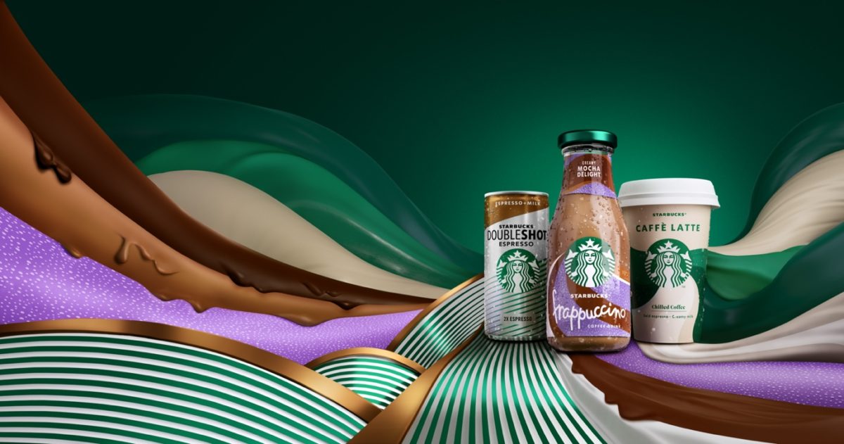 'Power of creativity' inspires new look Starbucks chilled coffee ...