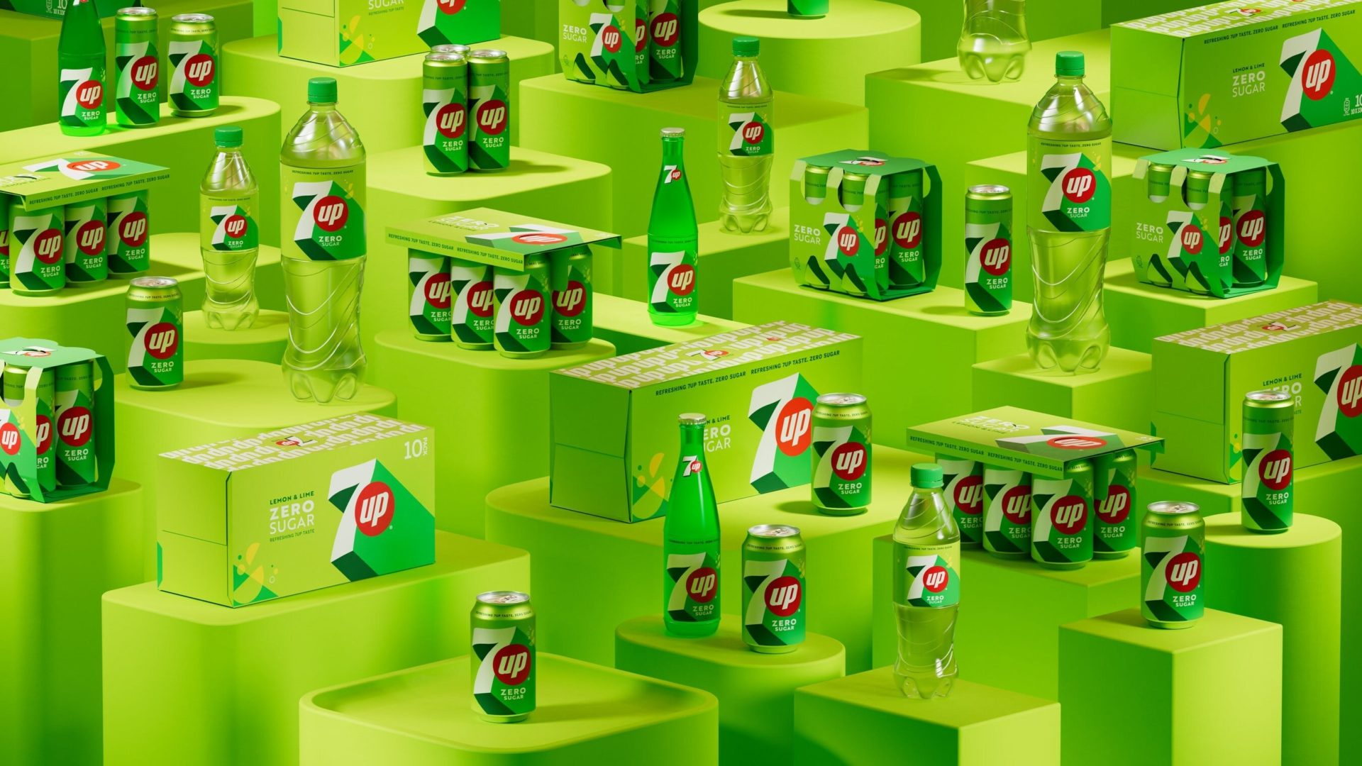 7UP launches new 'bright and confident' visual identity | Packaging ...