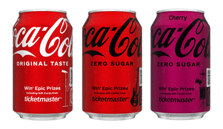 Coca-Cola launches on-pack QR code competitions | Packaging Scotland