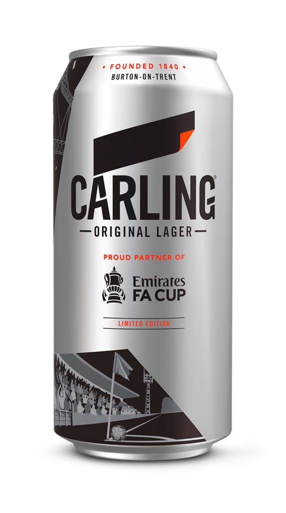 Carling celebrates the FA Cup with new packaging | Packaging Scotland