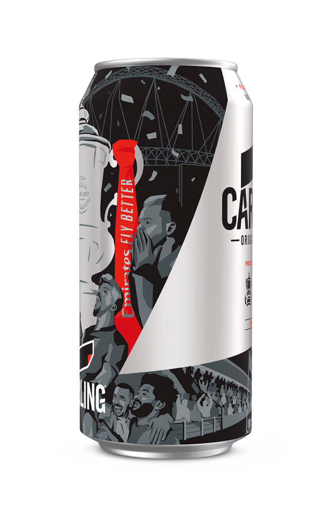 Carling celebrates the FA Cup with new packaging | Packaging Scotland