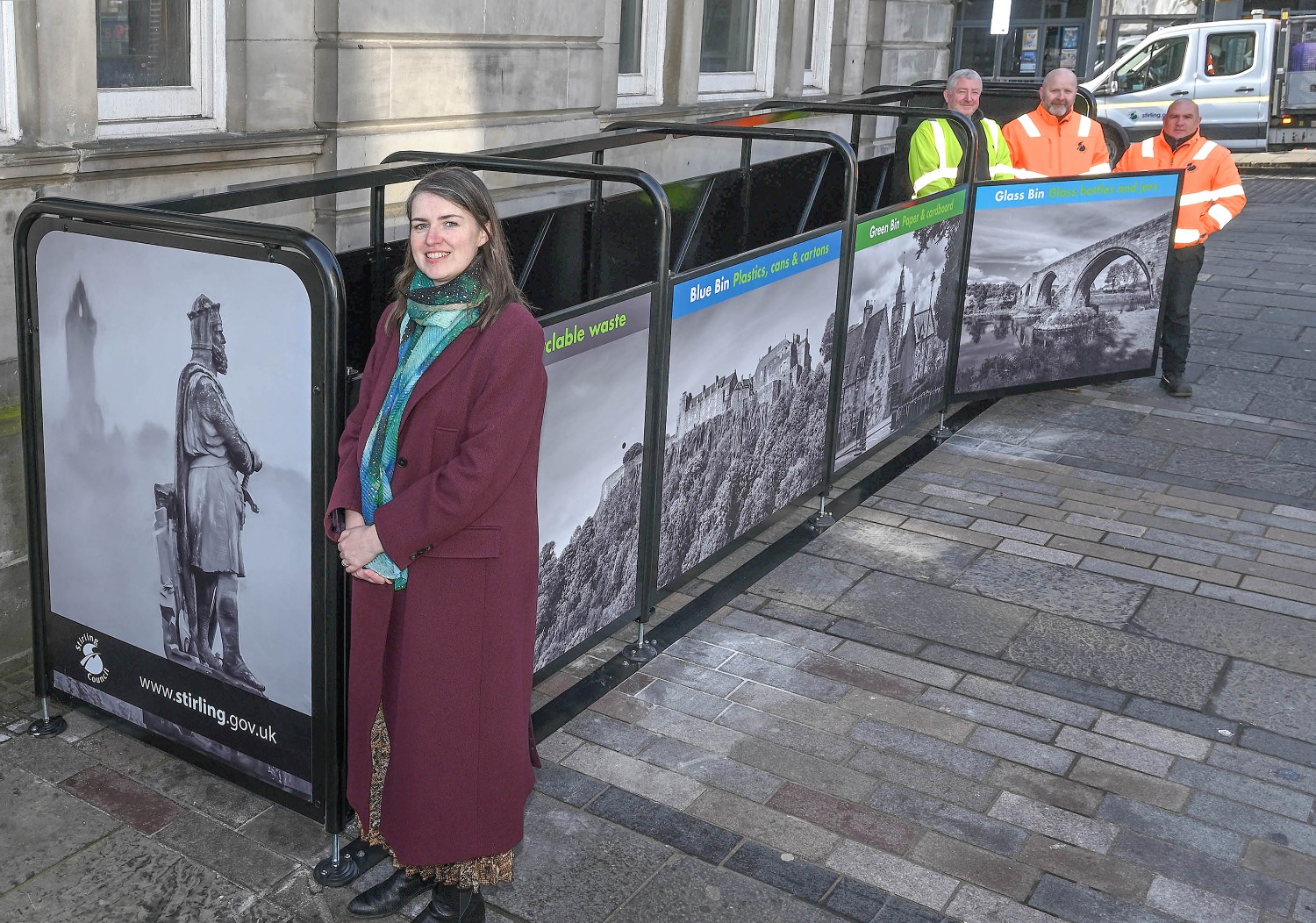 Trial will see Stirling city centre residents dispose of waste in ...