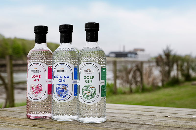 Eden Mill unveils 'striking' new gin bottle | Packaging Scotland