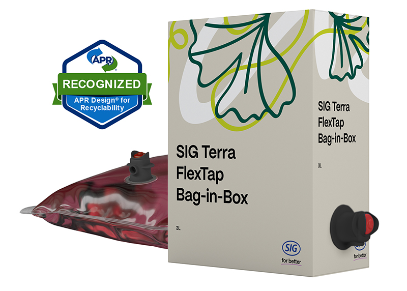 SIG's bag-in-box wine solution earns recyclability validation ...