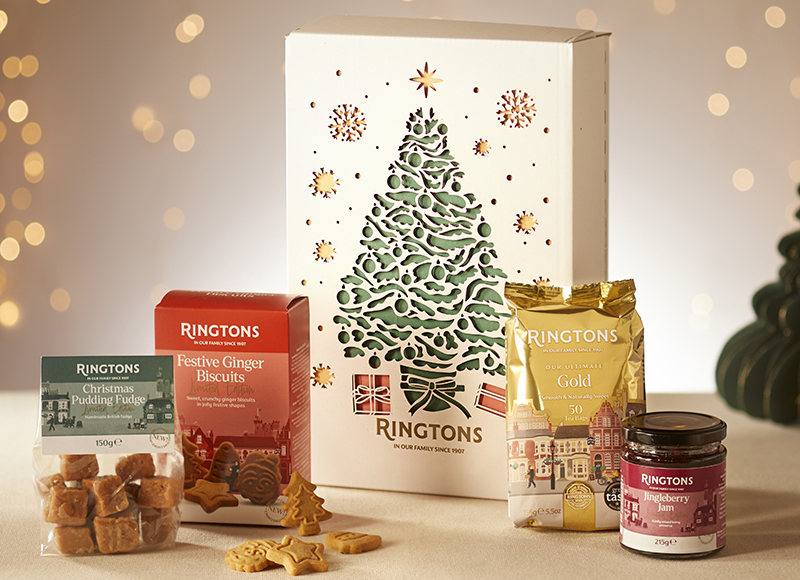 Laser detailing helps bring Ringtons' Christmas gifting range to life ...