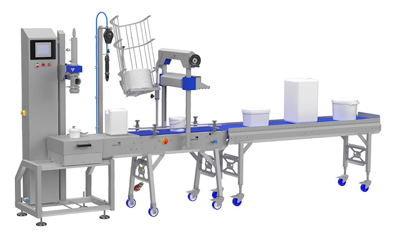 Autopack unveils semi-automatic bucket line solution | Packaging Scotland