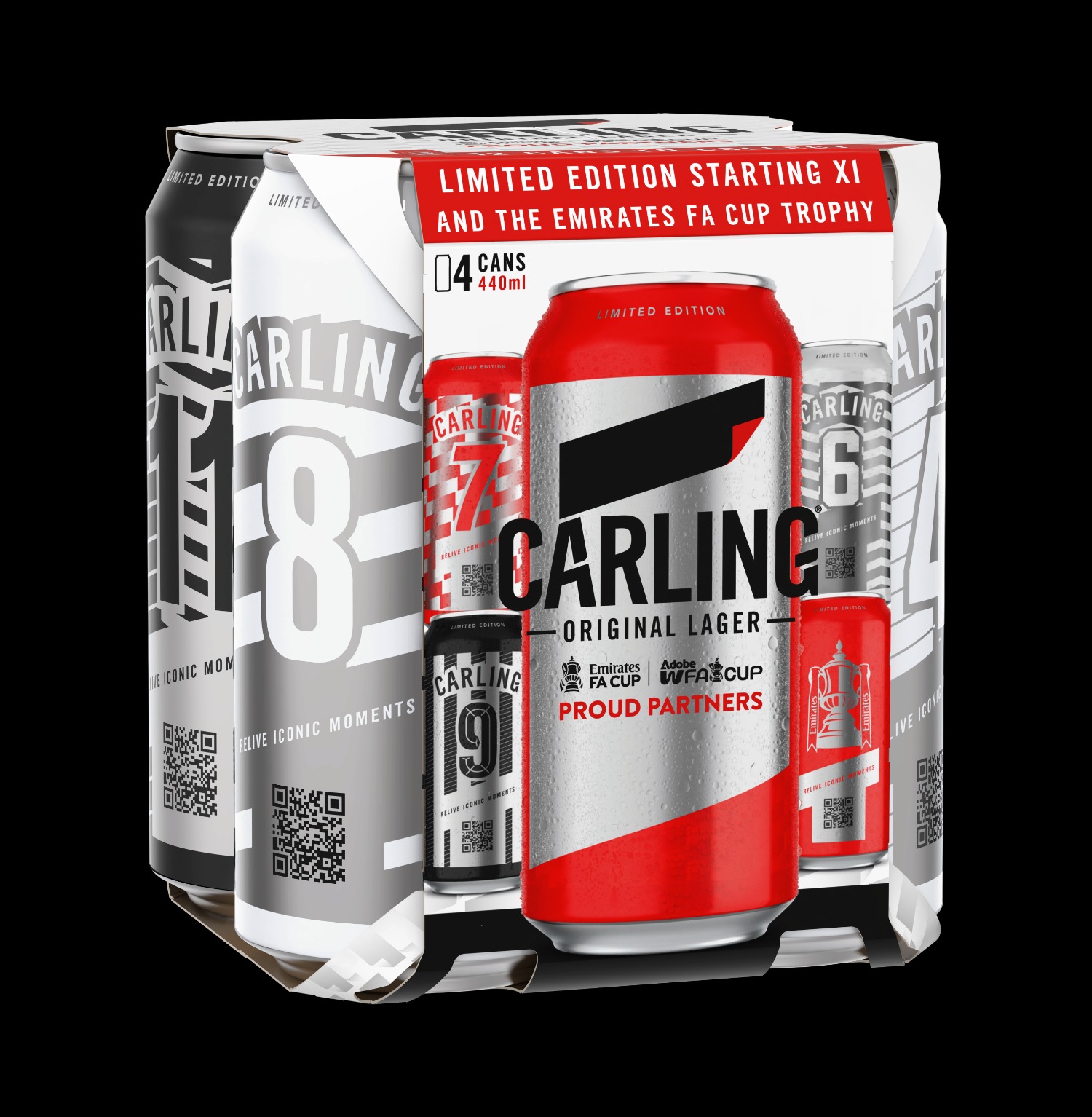 Carling launches limited-edition FA Cup packs | Packaging Scotland